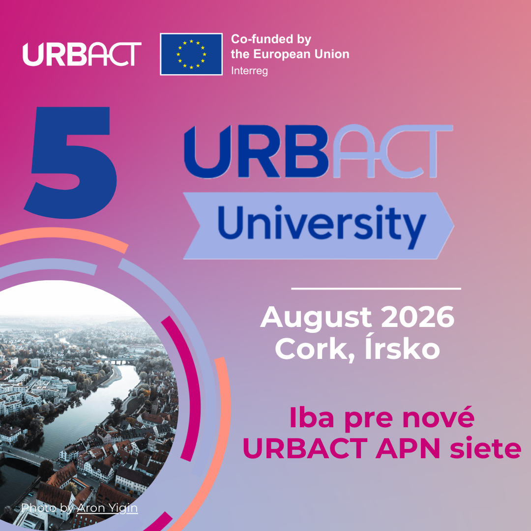 Nahliadnite do URBACT aktivít v roku 2026! | urbact.eu
