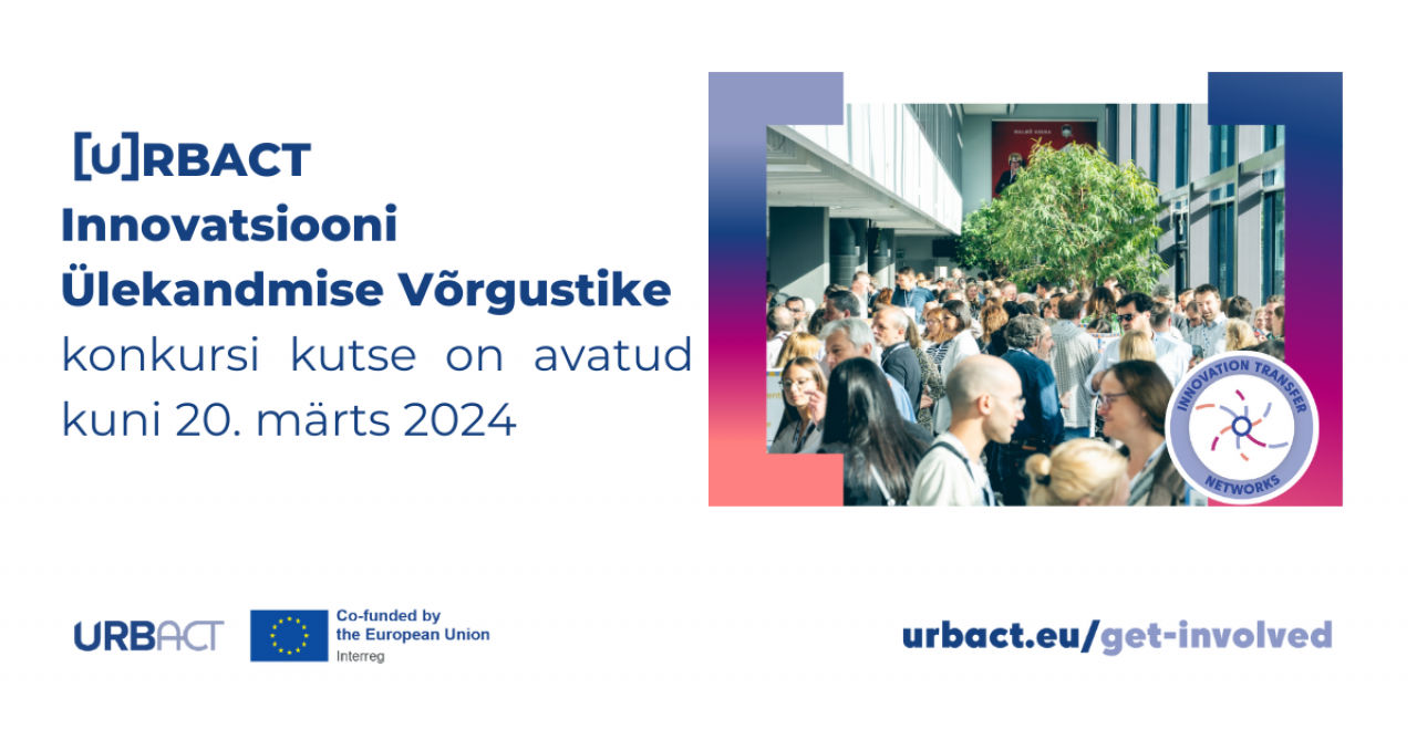 URBACT ja EUI eestikeelne veebiseminar - järelvaatamise link | urbact.eu