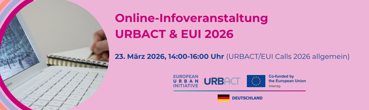 Online-Infoveranstaltung zu den Angeboten von URBACT und EUI 2026 ...